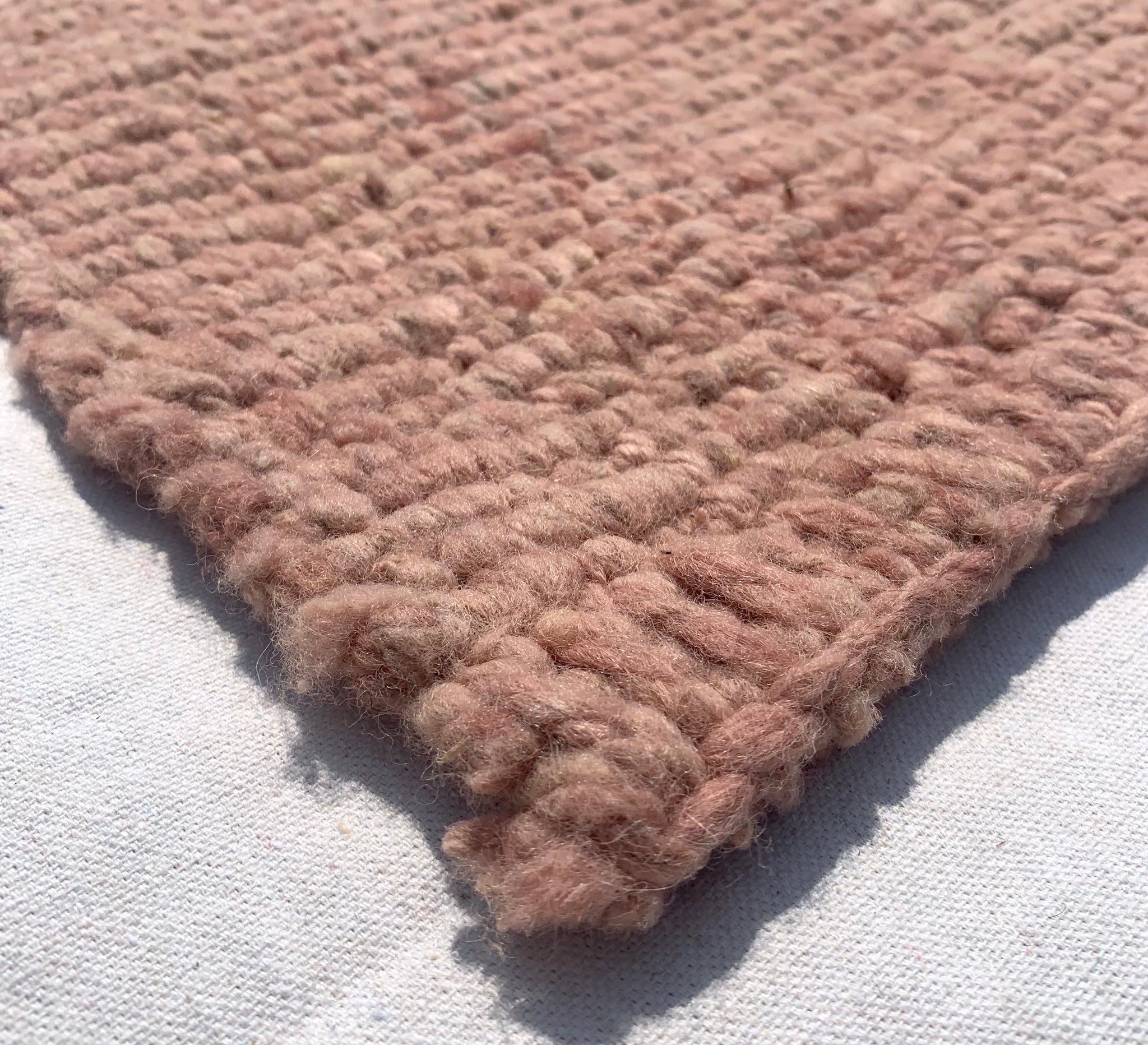 Terreno Wool Rug in Madder Pink – Patrona Textiles